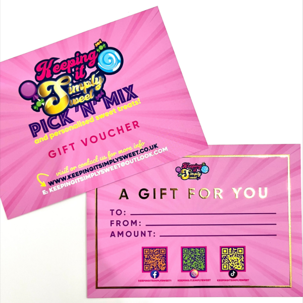 £20 Gift Card – Keeping It Simply Sweet